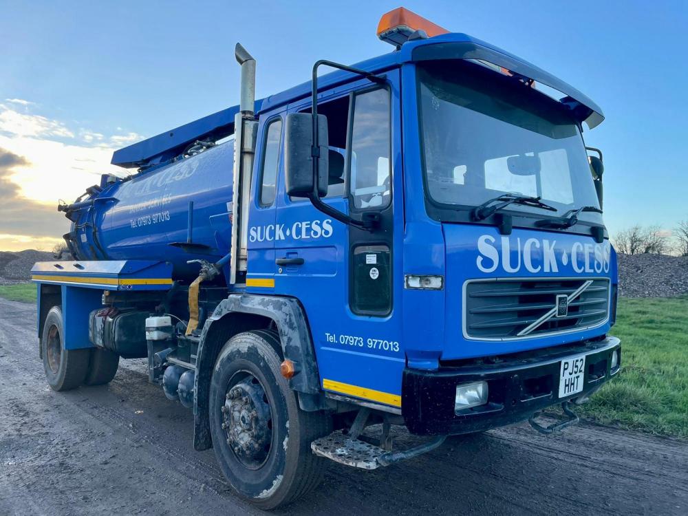 Volvo FL 6 GULLY SUCKER/VACUUM TANKER for Sale - UK Plant